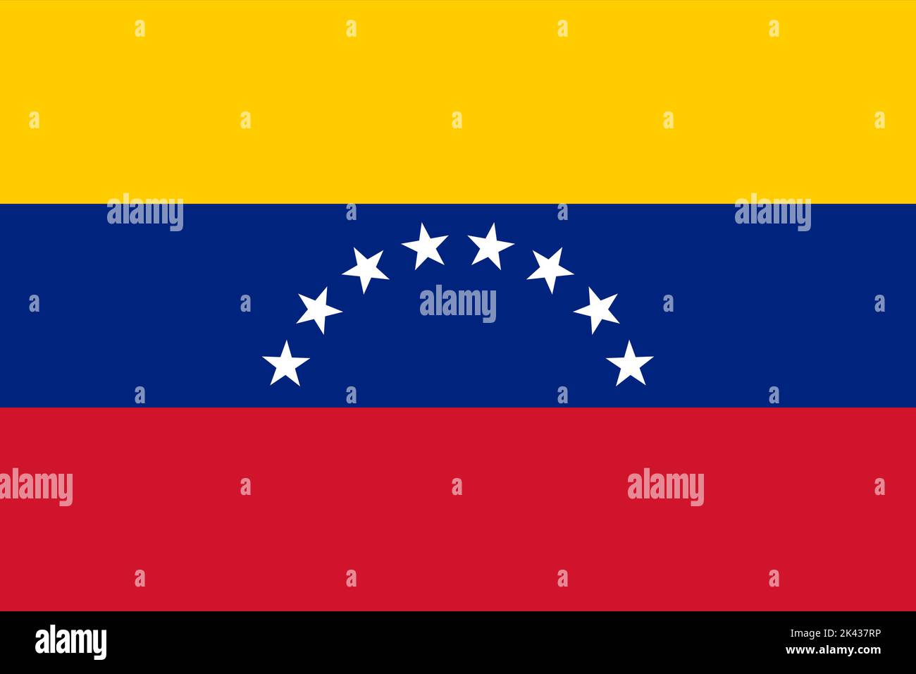 Vector Flag of Venezuela in Original Colors Stock Vector Image & Art ...