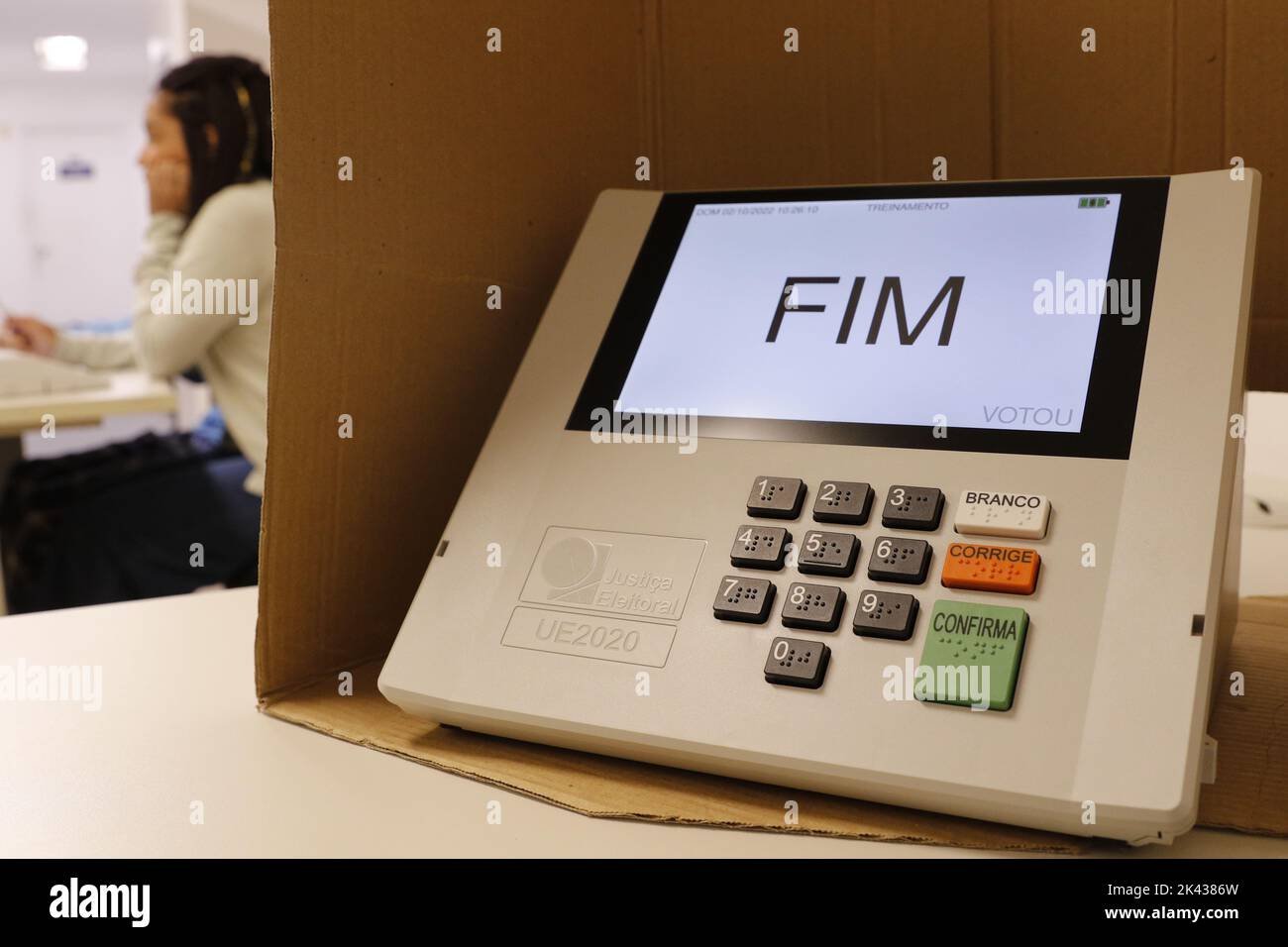 Electoral booth hi-res stock photography and images - Alamy