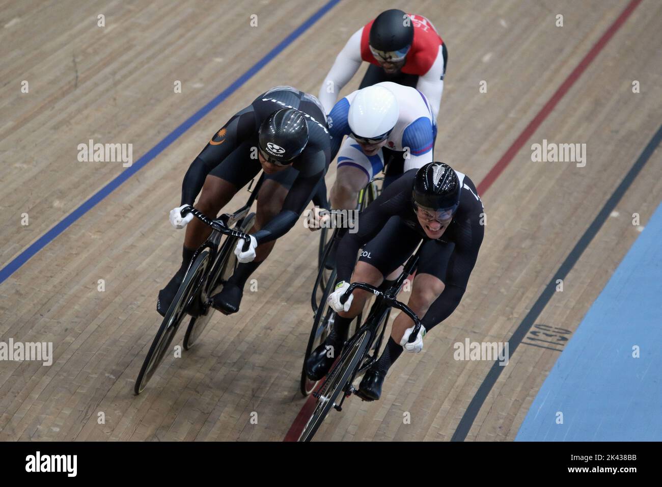 Shah SAHROM of Malaysia & Sam WEBSTER of New Zealand in the Men's ...