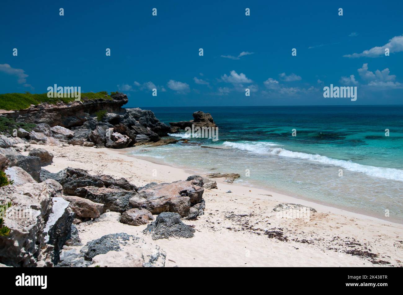 Beach in the Caribbean Stock Photo - Alamy