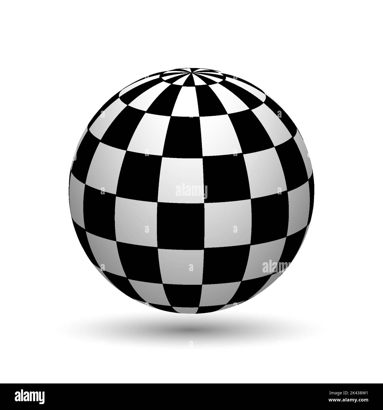 Abstract halftone 3d sphere, realistic 3d printed ball Stock Vector ...