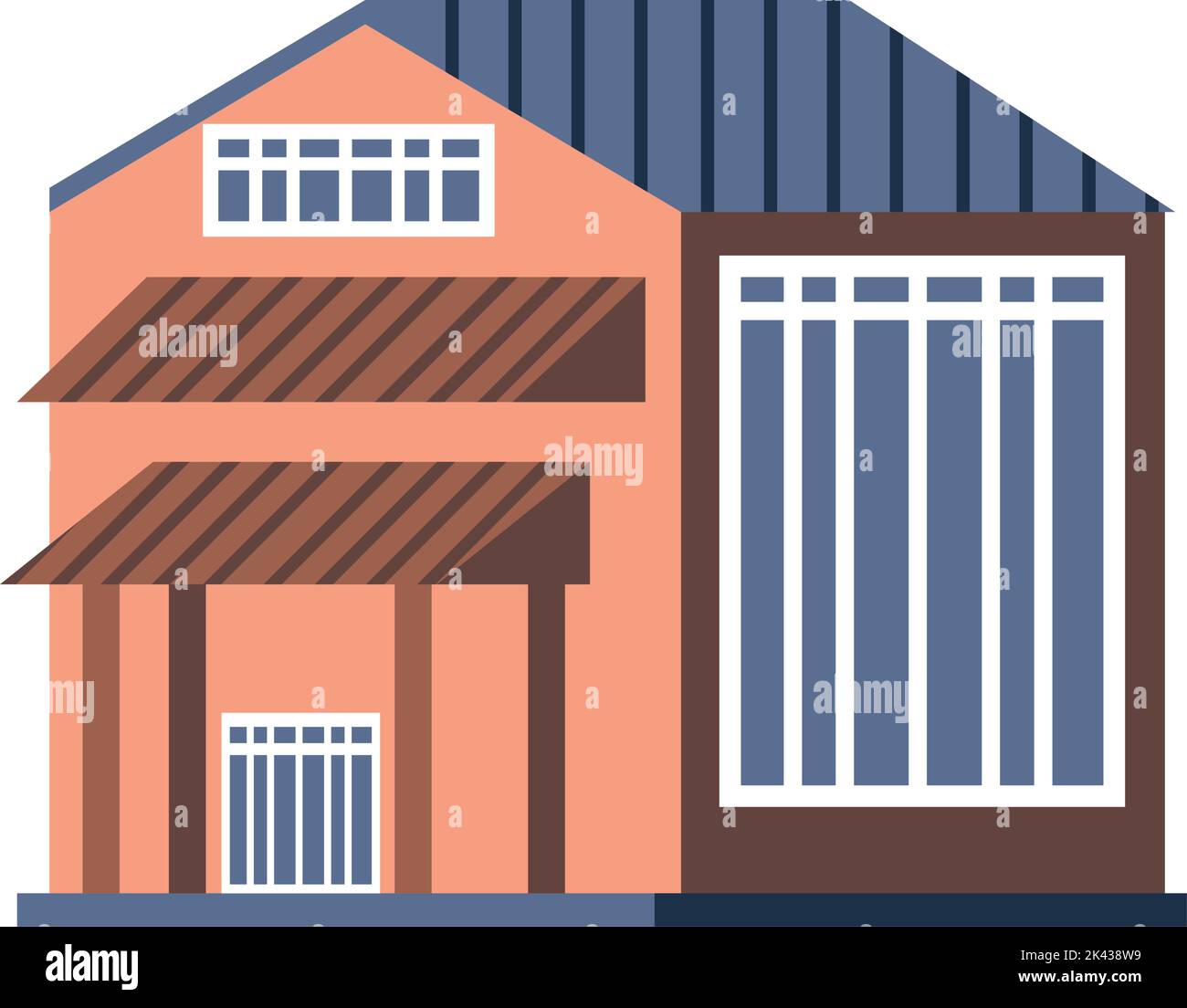 huge house cartoon Stock Vector Image & Art - Alamy