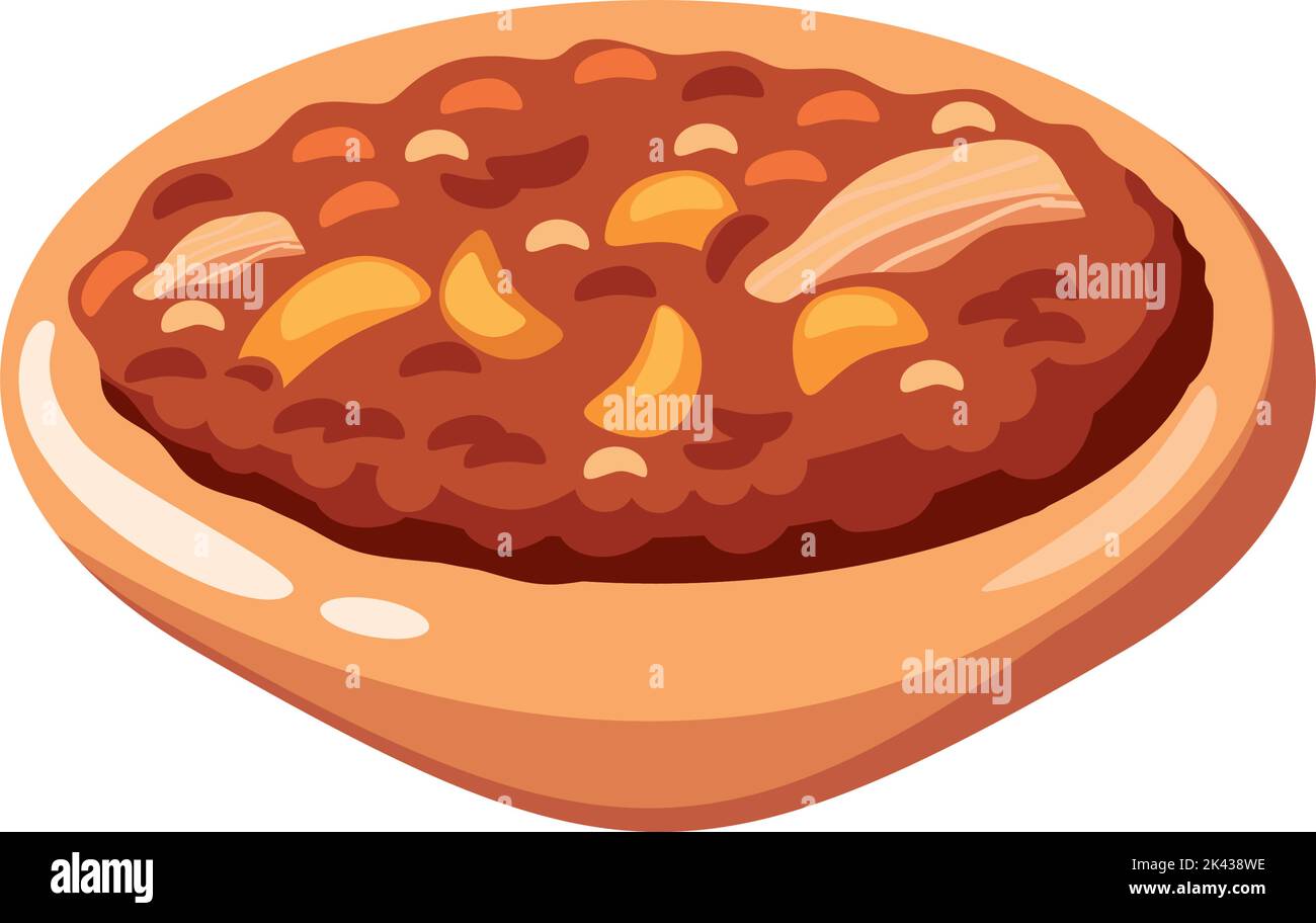 Mexican refried beans Stock Vector Images - Alamy
