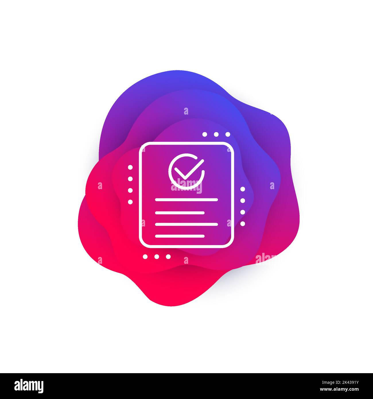 Compliance inspection report Stock Vector Images - Alamy