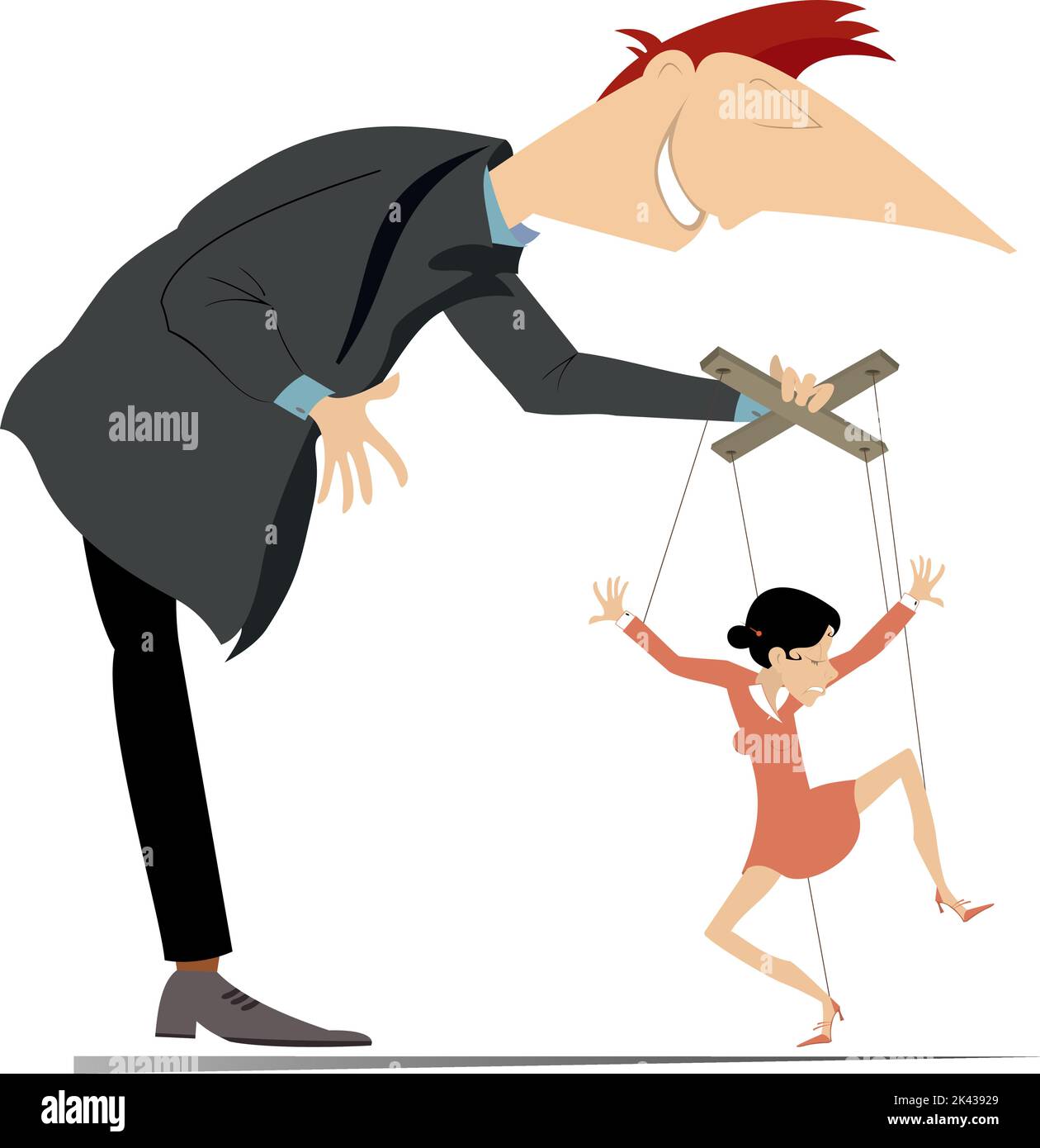 Controlling Person Clipart