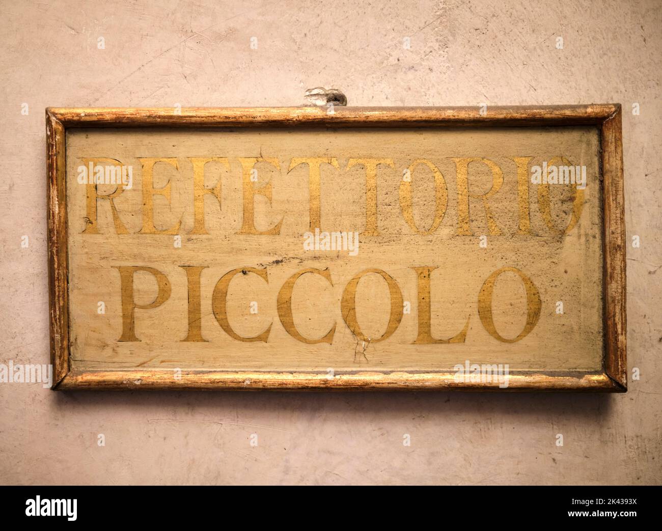Old Refectory Sign in the Basilica della Santissima Annunziata ...