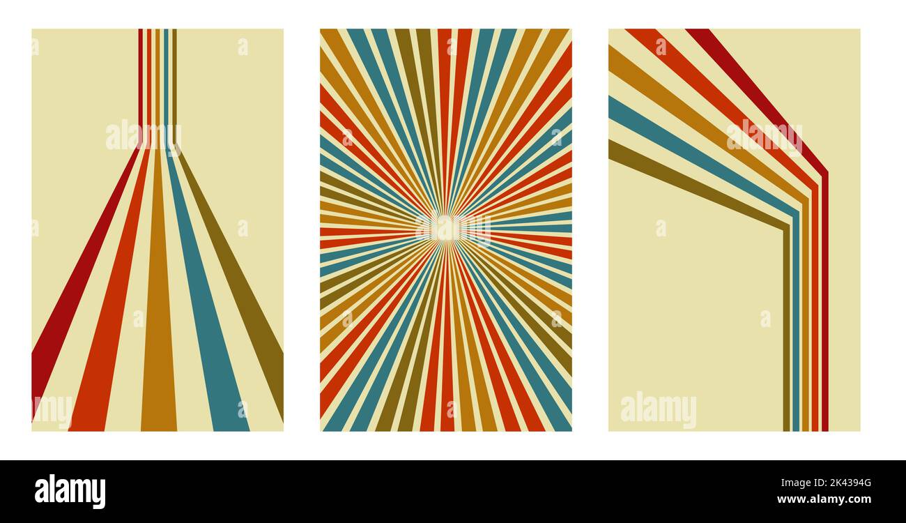 Clockwork poster retro background swirl. Psychedelic print. Vintage ...