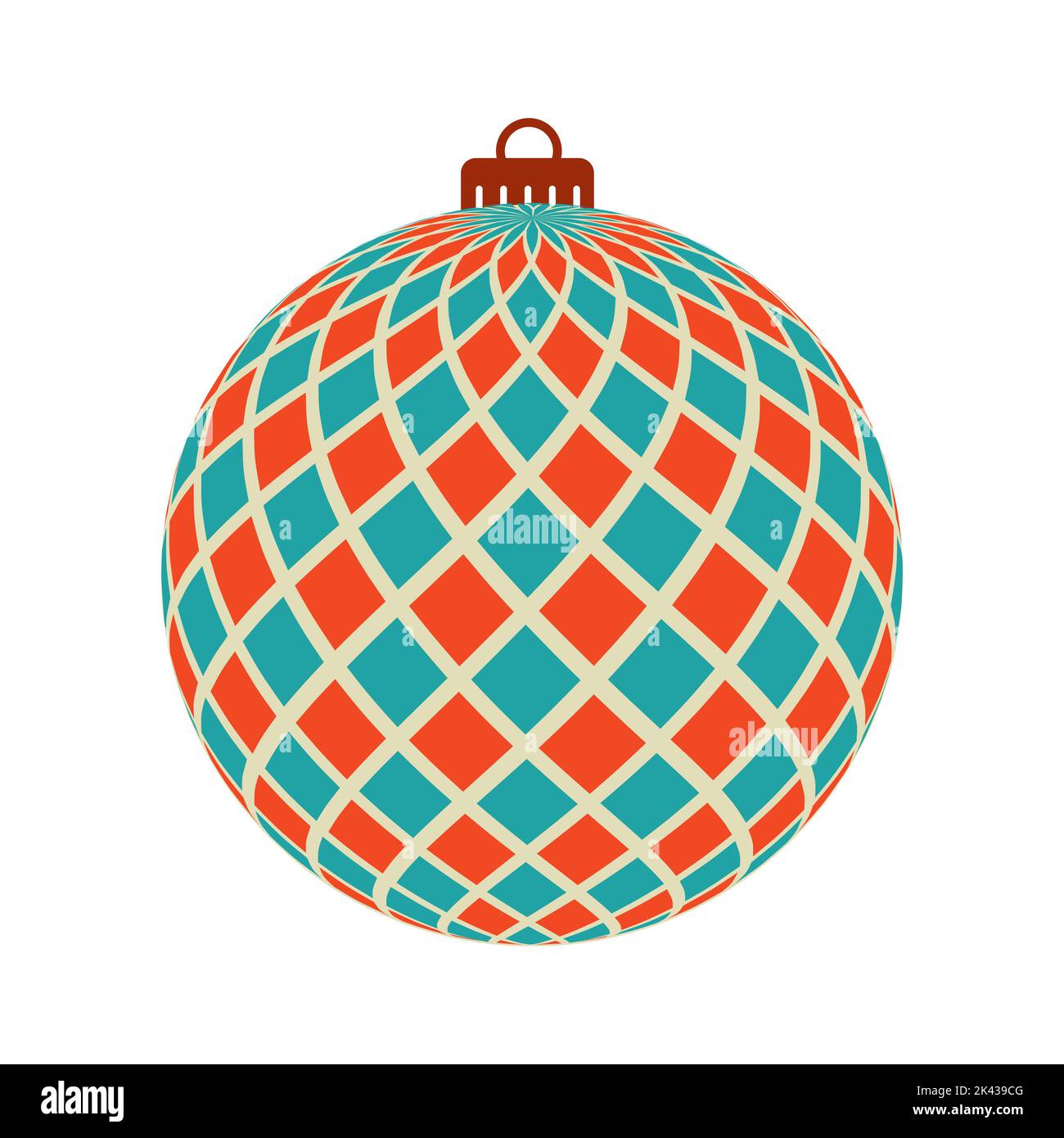 Christmas vintage balls. Vector illustration Stock Vector Image & Art ...