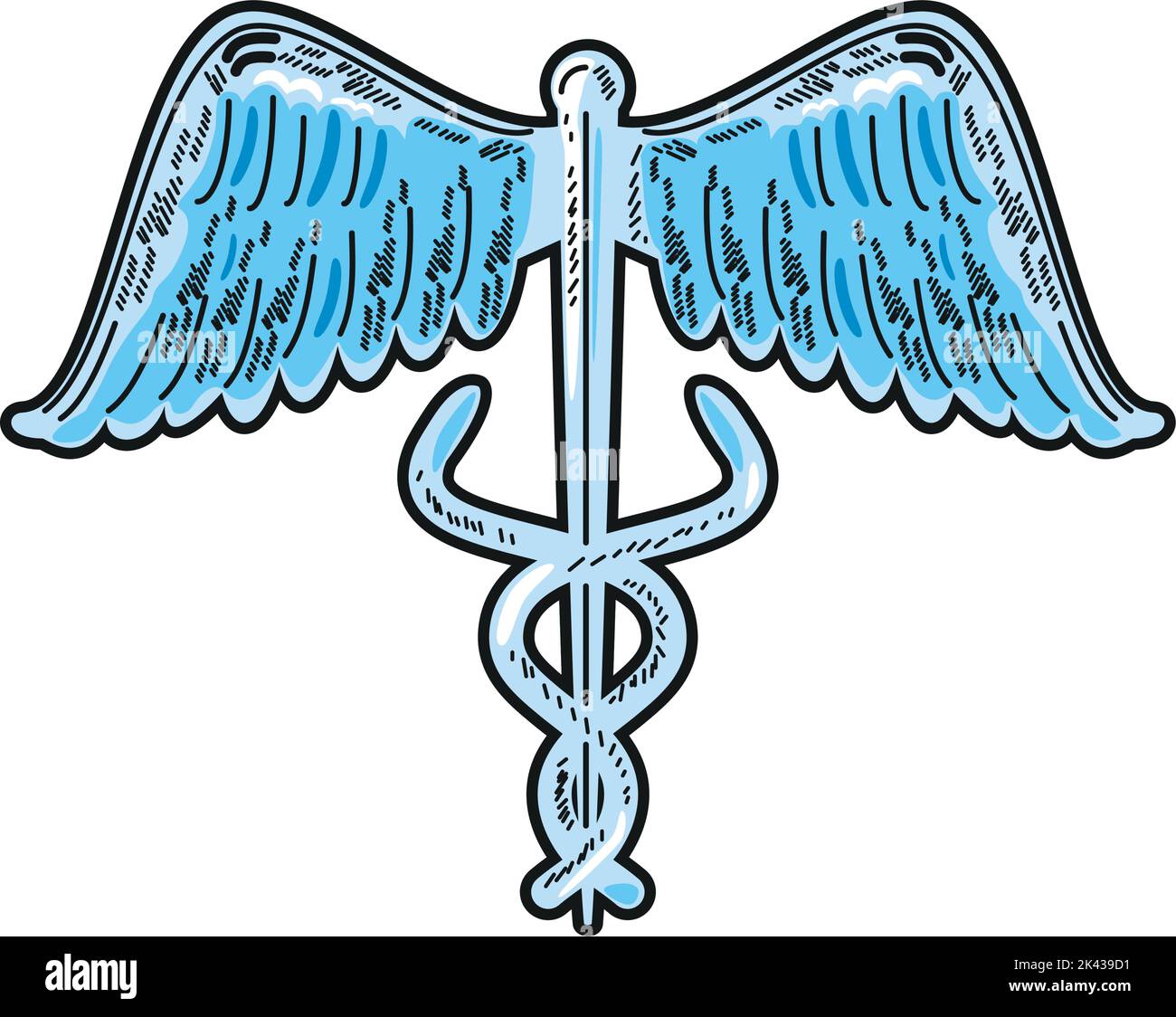 caduceus medical icon Stock Vector Image & Art - Alamy