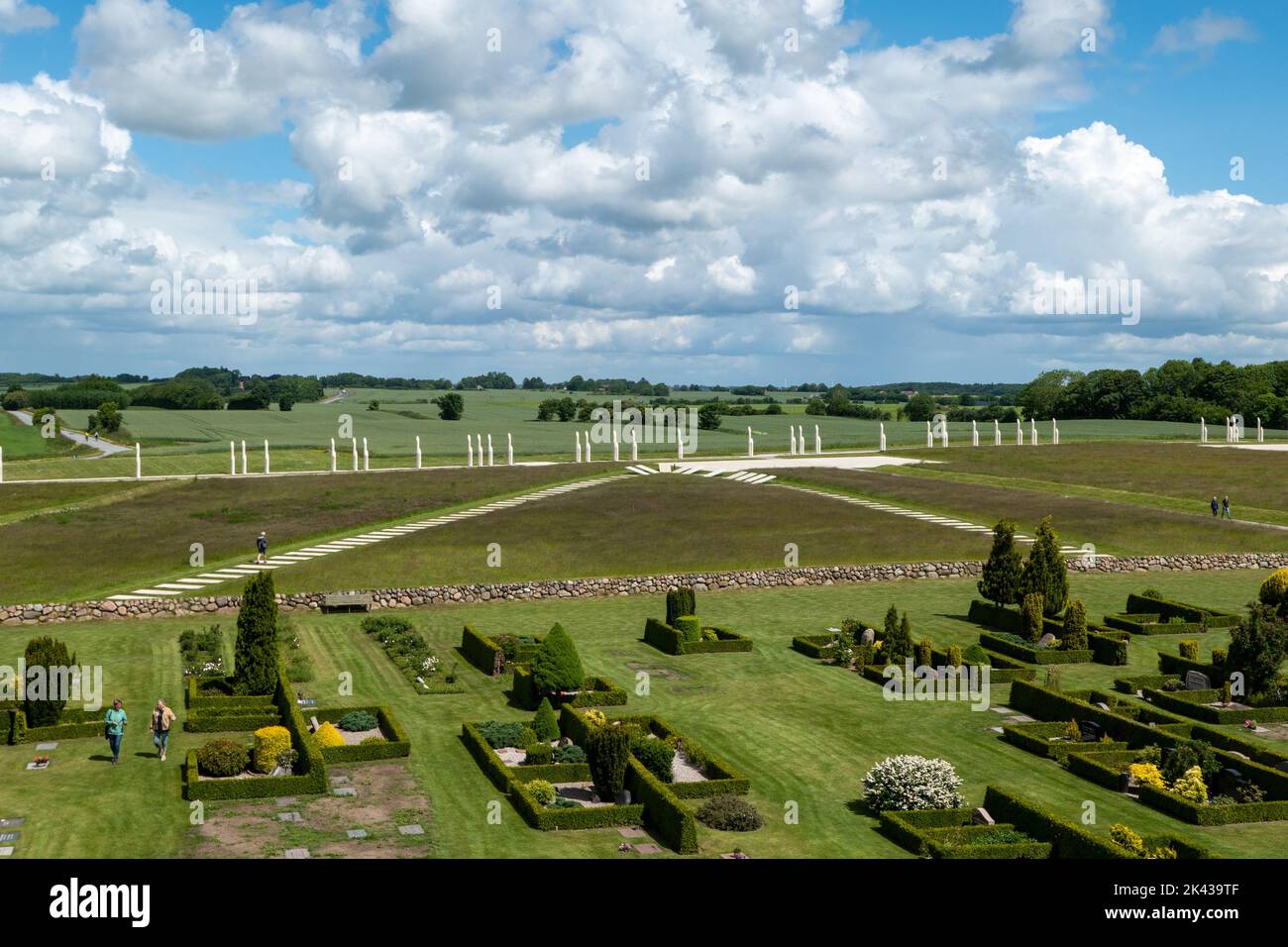 World Heritage Site Jelling, Denmark Stock Photo - Alamy