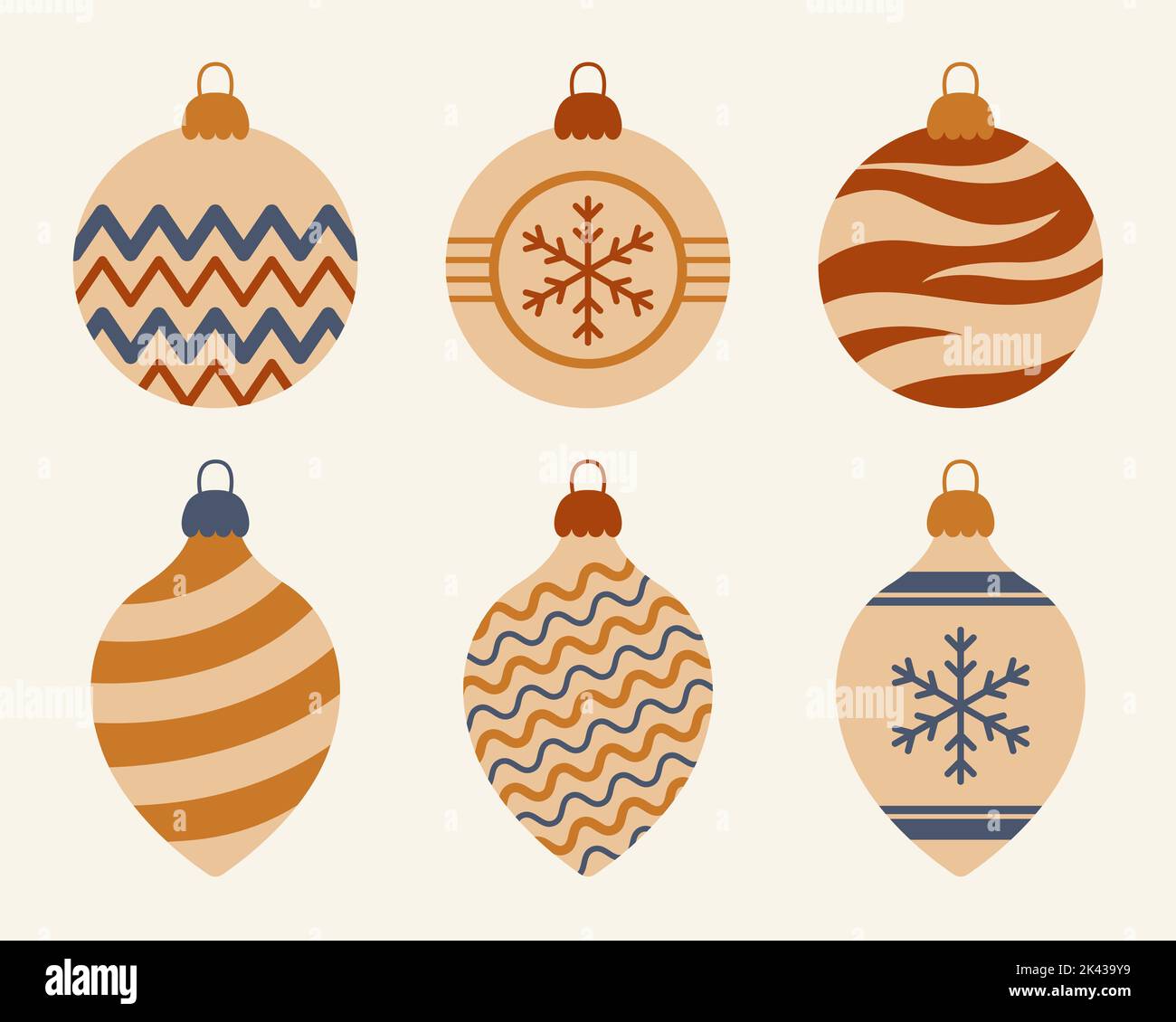 Retro 60s christmas tree Stock Vector Images - Alamy