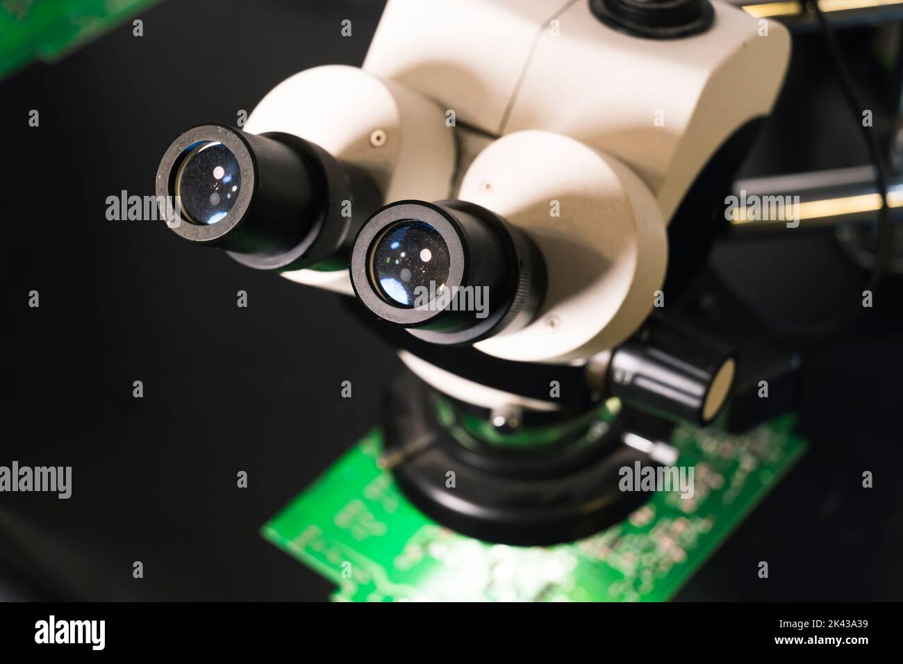 Computer cpu microscope hi-res stock photography and images - Alamy