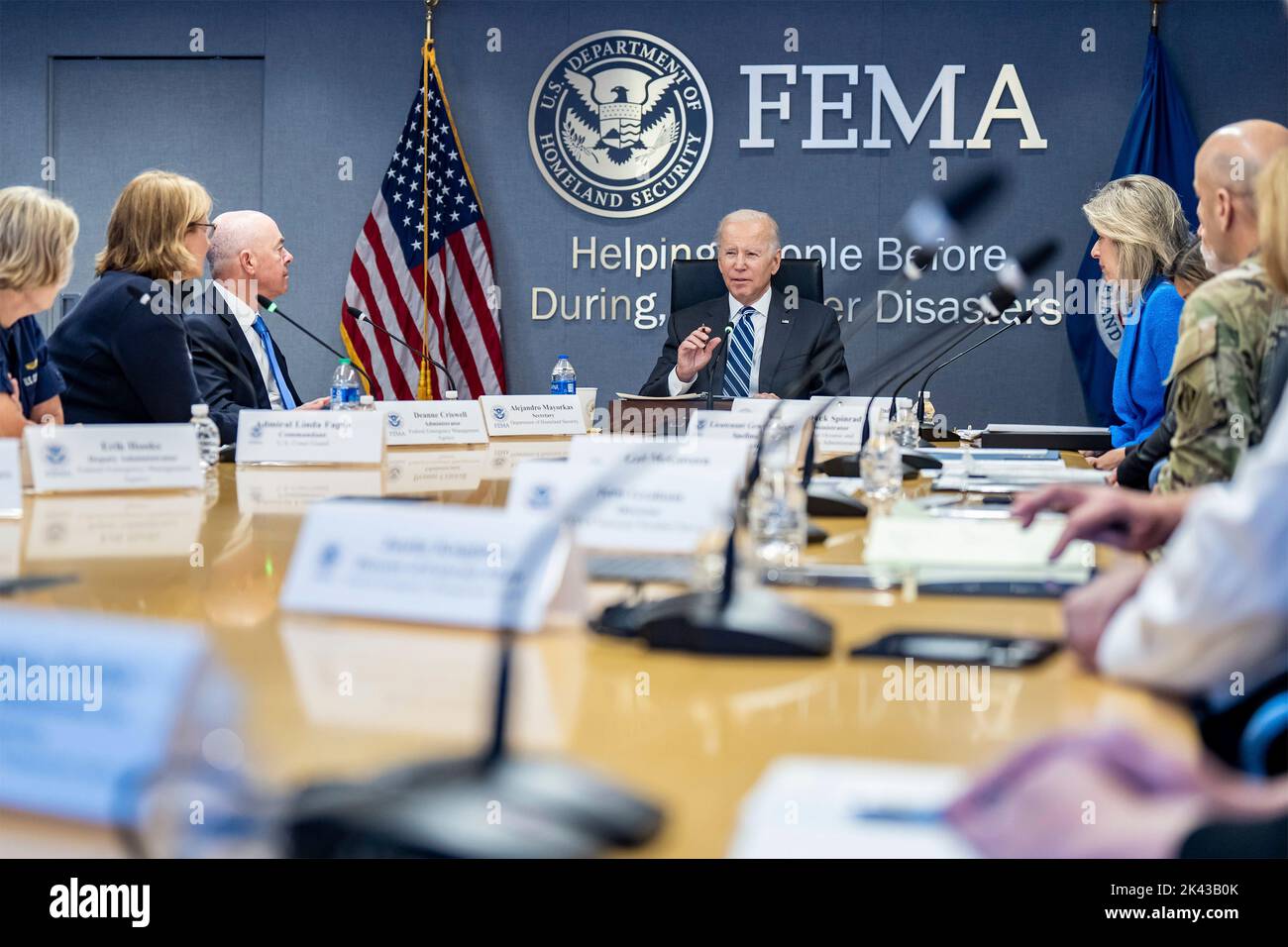 Presidential disaster declaration hi-res stock photography and images - Alamy