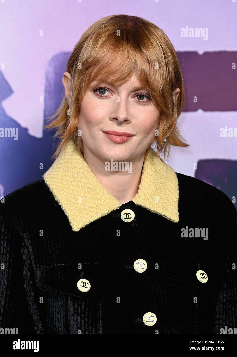 September 29th, 2022. London, UK. Emily Beecham arriving at the BFI ...