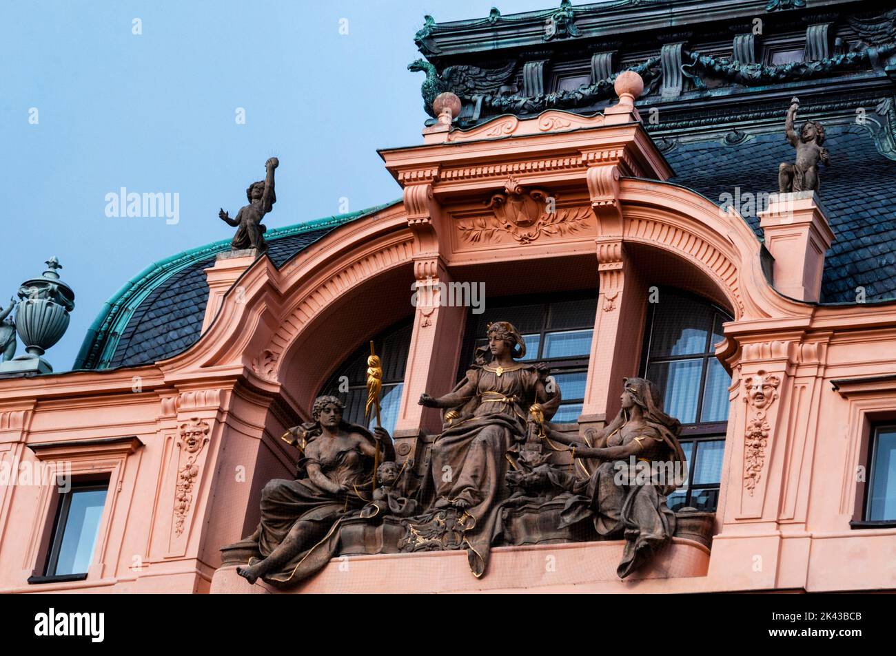 Czech neo baroque architecture hi-res stock photography and images - Alamy