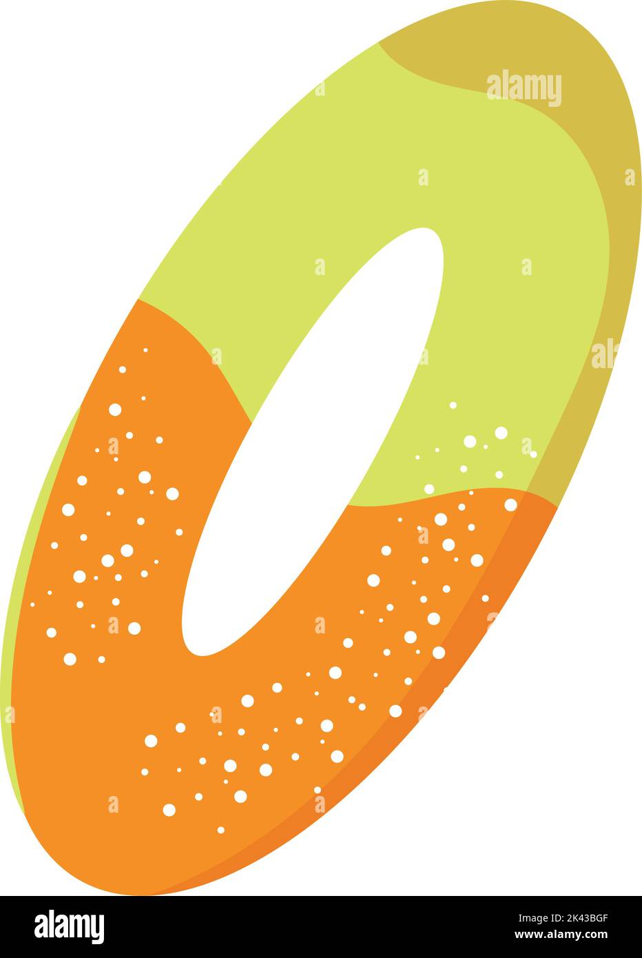 Isolated colored donut shape candy icon Vector Stock Vector Image & Art ...