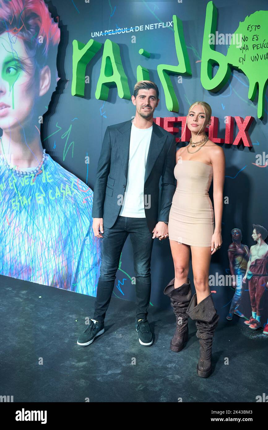 September 29, 2022, Madrid, Madrid, Spain: Thibaut Courtois, Mishel ...
