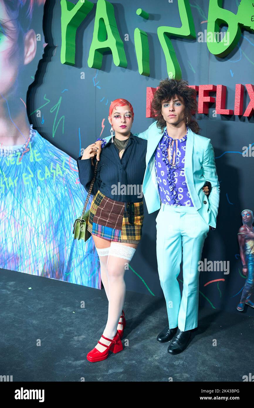 September 29, 2022, Madrid, Madrid, Spain: Dora Postigo, Mitch Martin ...