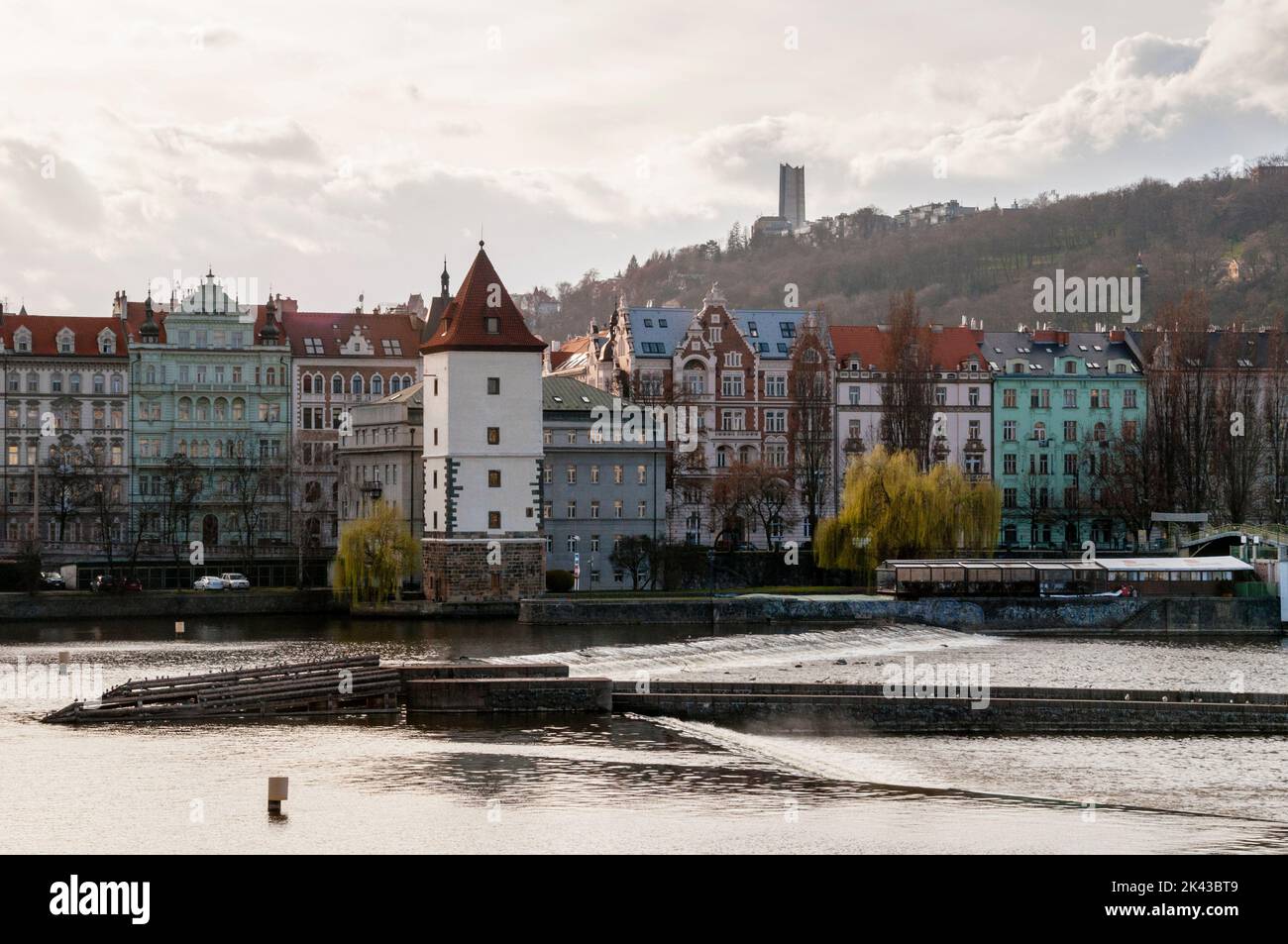 Smichov malostranska water tower hi-res stock photography and images ...