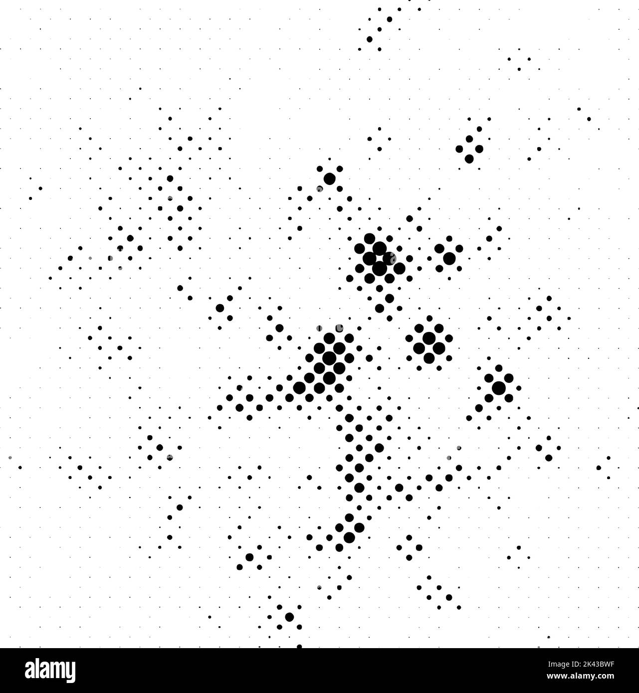 Grunge halftone texture. Comic pixelated spots and drops. Dirty white ...