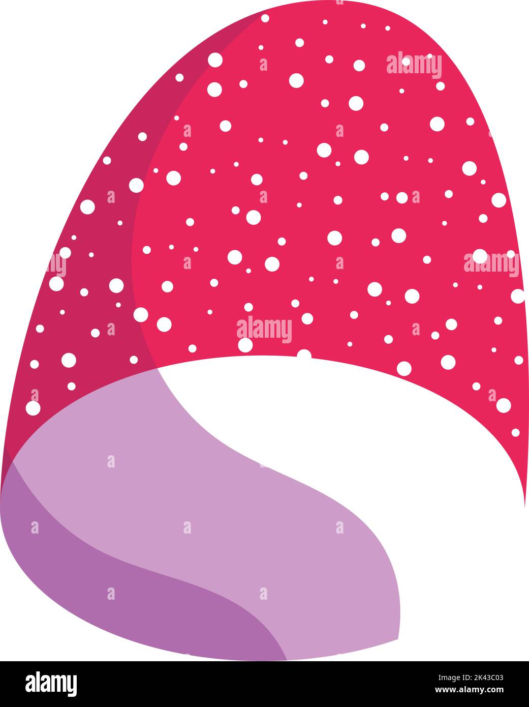 Sugar swirl marshmallow Stock Vector Images - Alamy