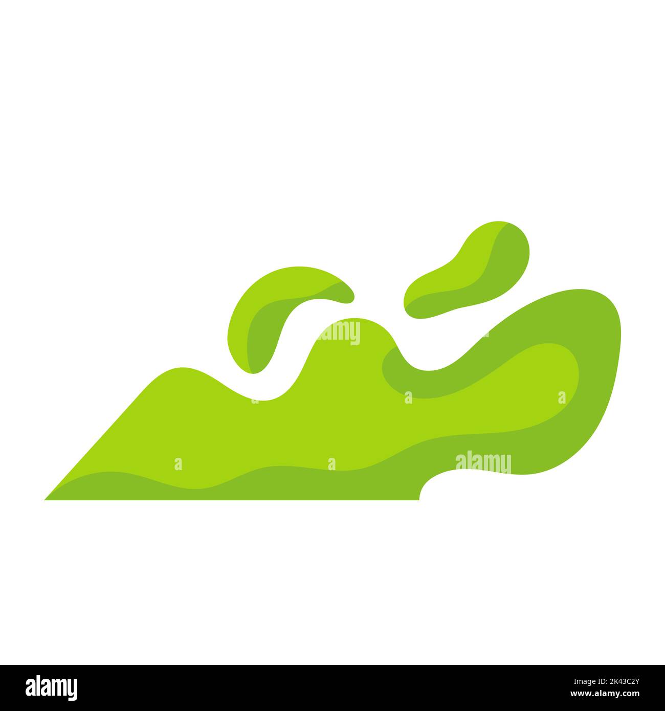 Green poison gas. Toxic icon and polluted cloud. Dangerous dust and ...