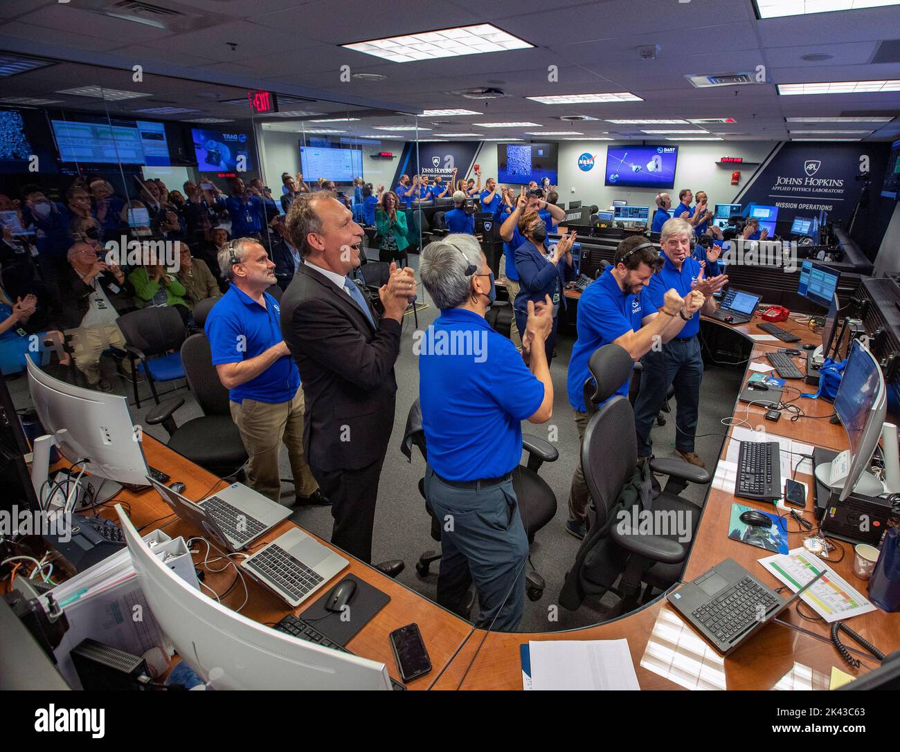 Baltimore, Maryland, USA. 26th Sep, 2022. NASA's Double Asteroid ...