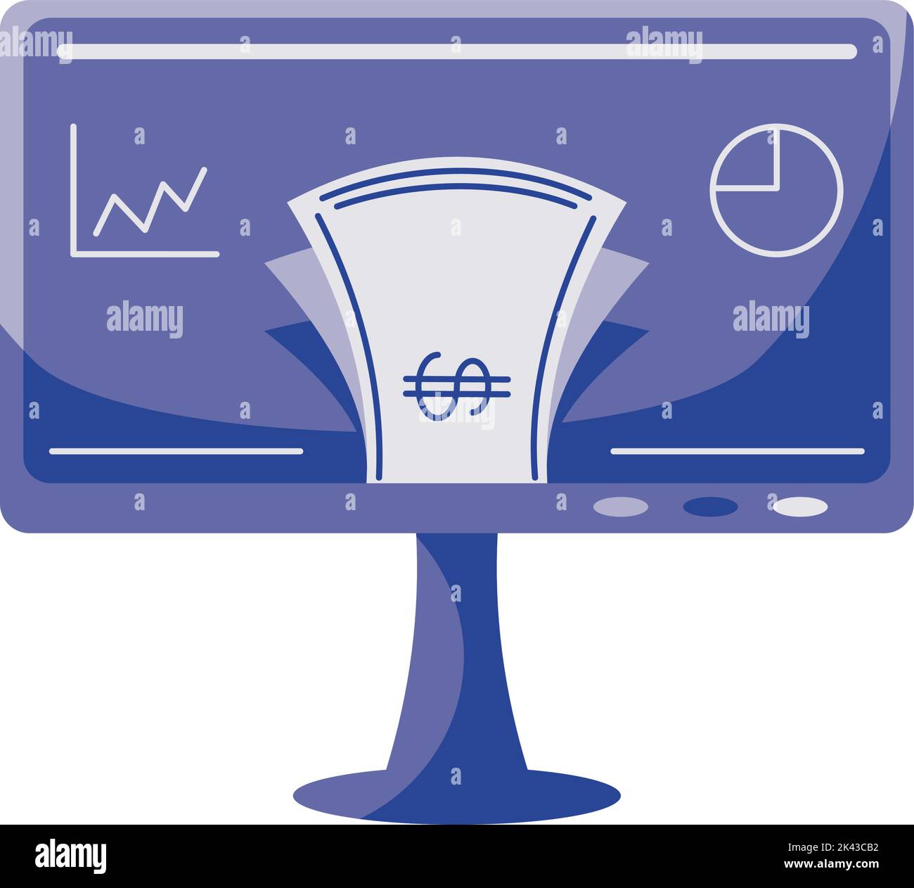 computer saving money app Stock Vector Image & Art - Alamy