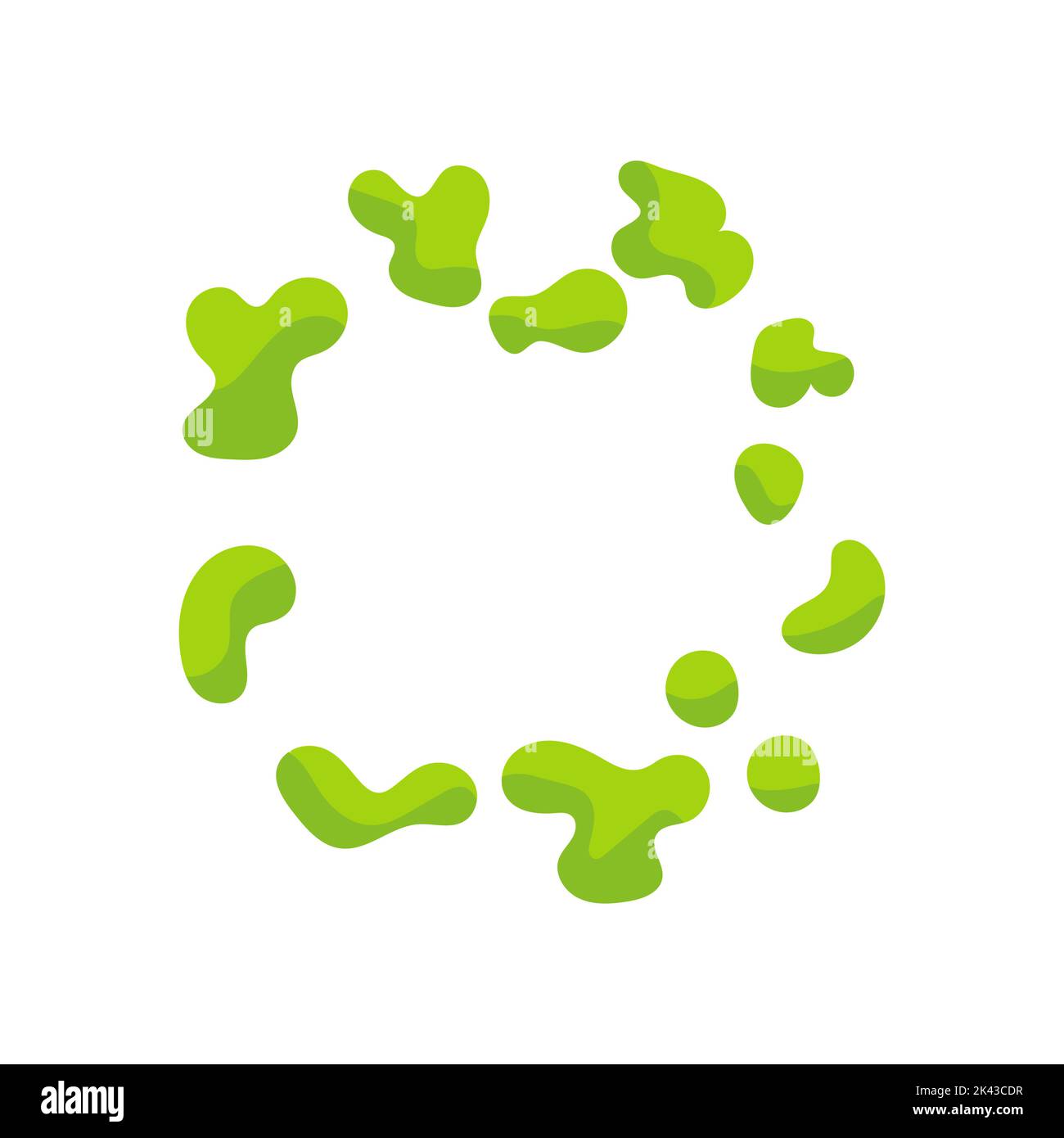 Green poison gas. Toxic icon and polluted cloud. Dangerous dust and ...