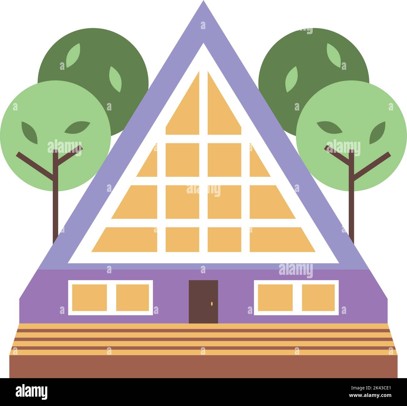 house triangle shape Stock Vector Image & Art - Alamy