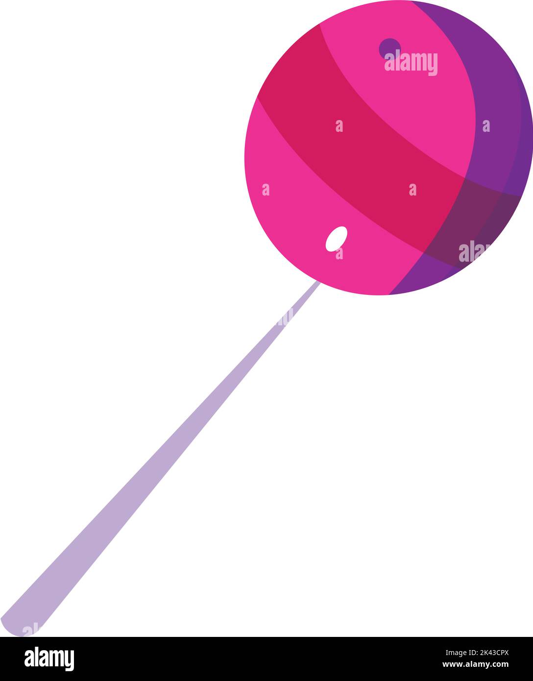 Isolated colored lollipop candy icon Vector Stock Vector Image & Art ...