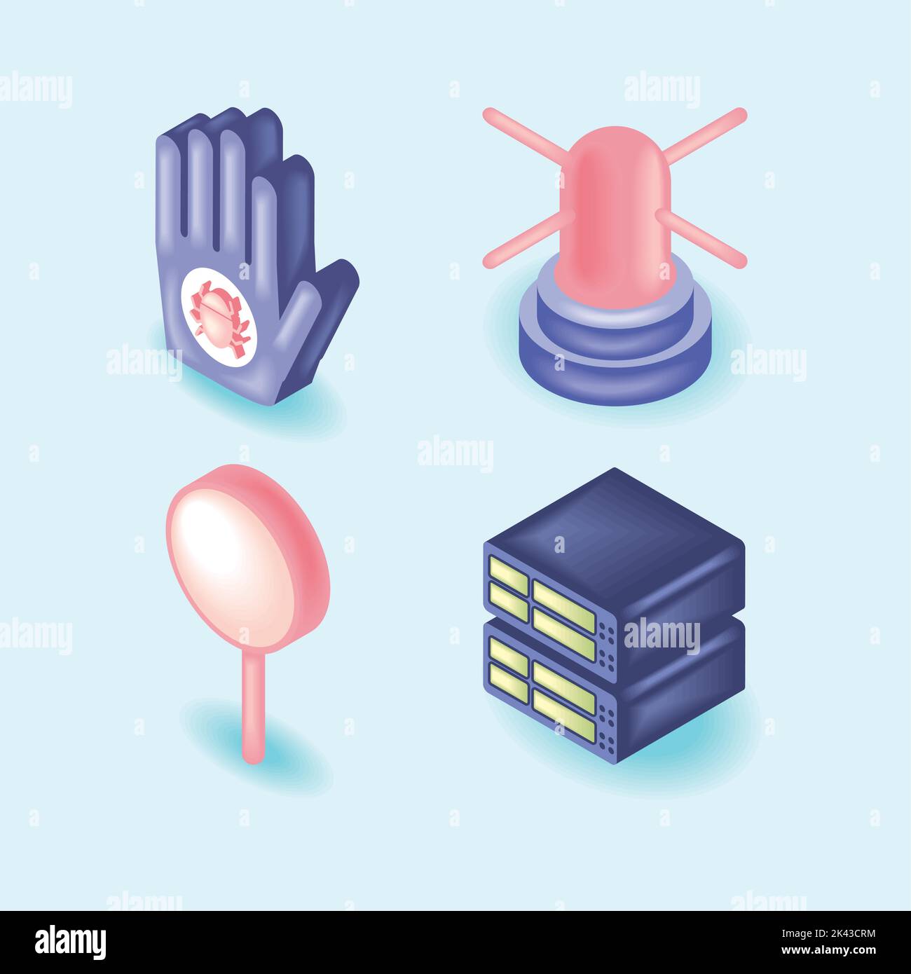 data privacy, icon set Stock Vector Image & Art - Alamy