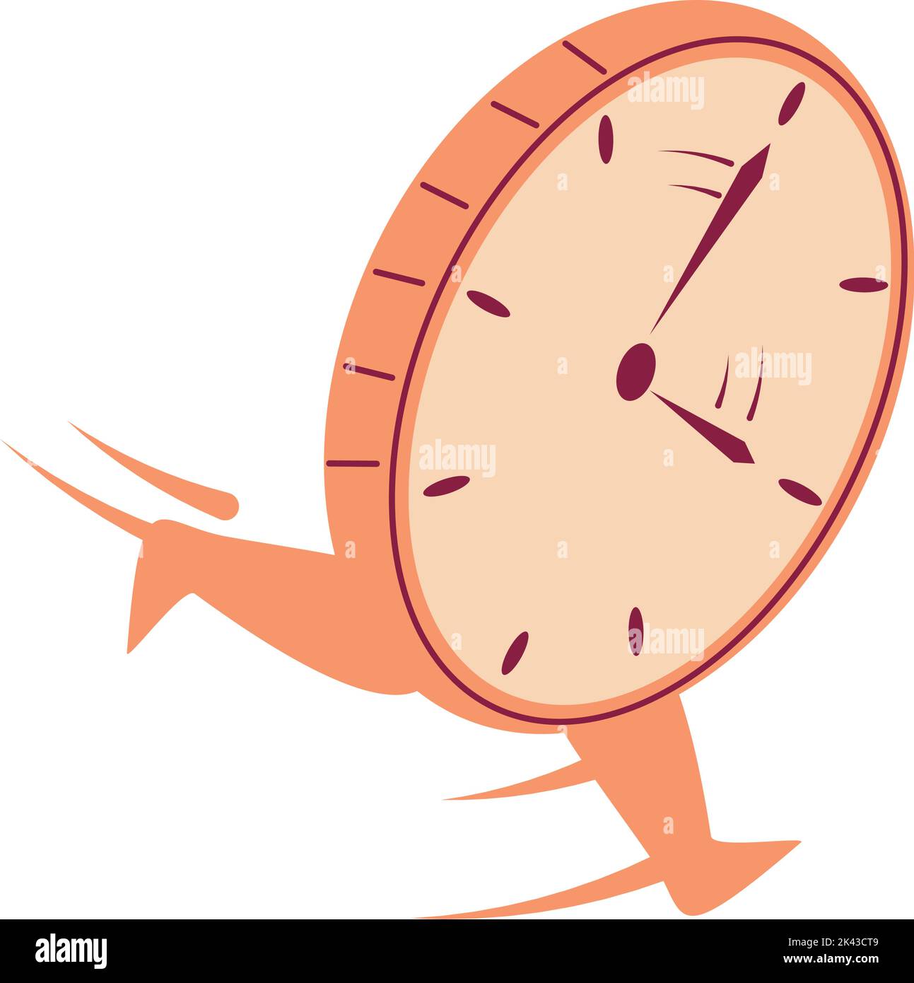 fast time clock Stock Vector Image & Art - Alamy