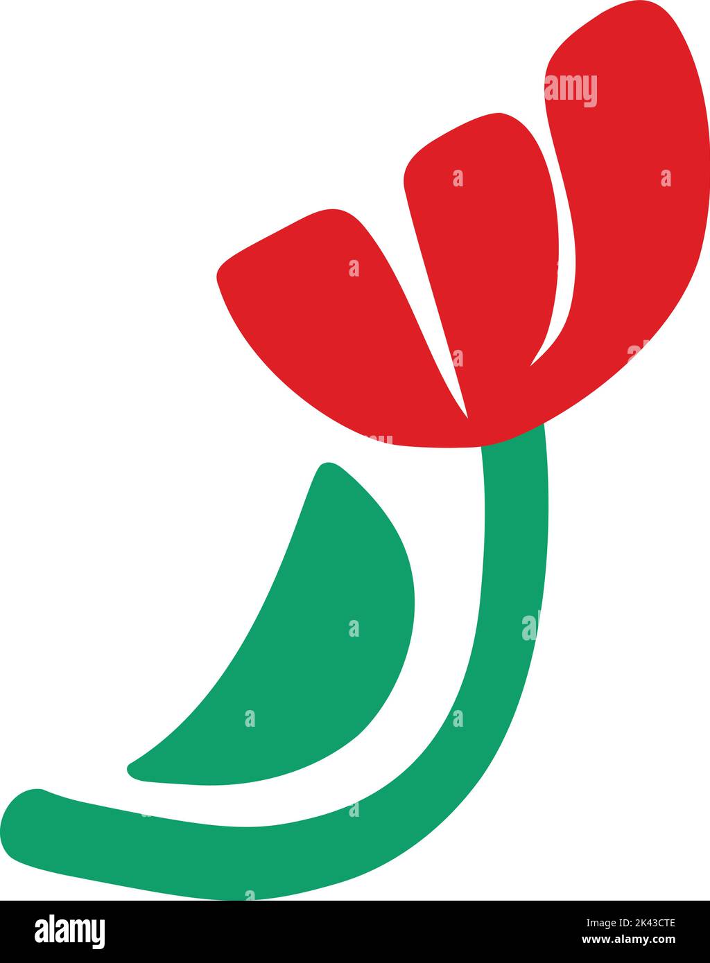 Vibrant red poppy Stock Vector Images - Alamy