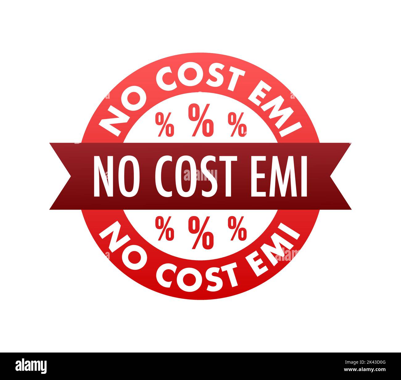 No cost EMI ad flyer layout background. Vector illustration Stock ...