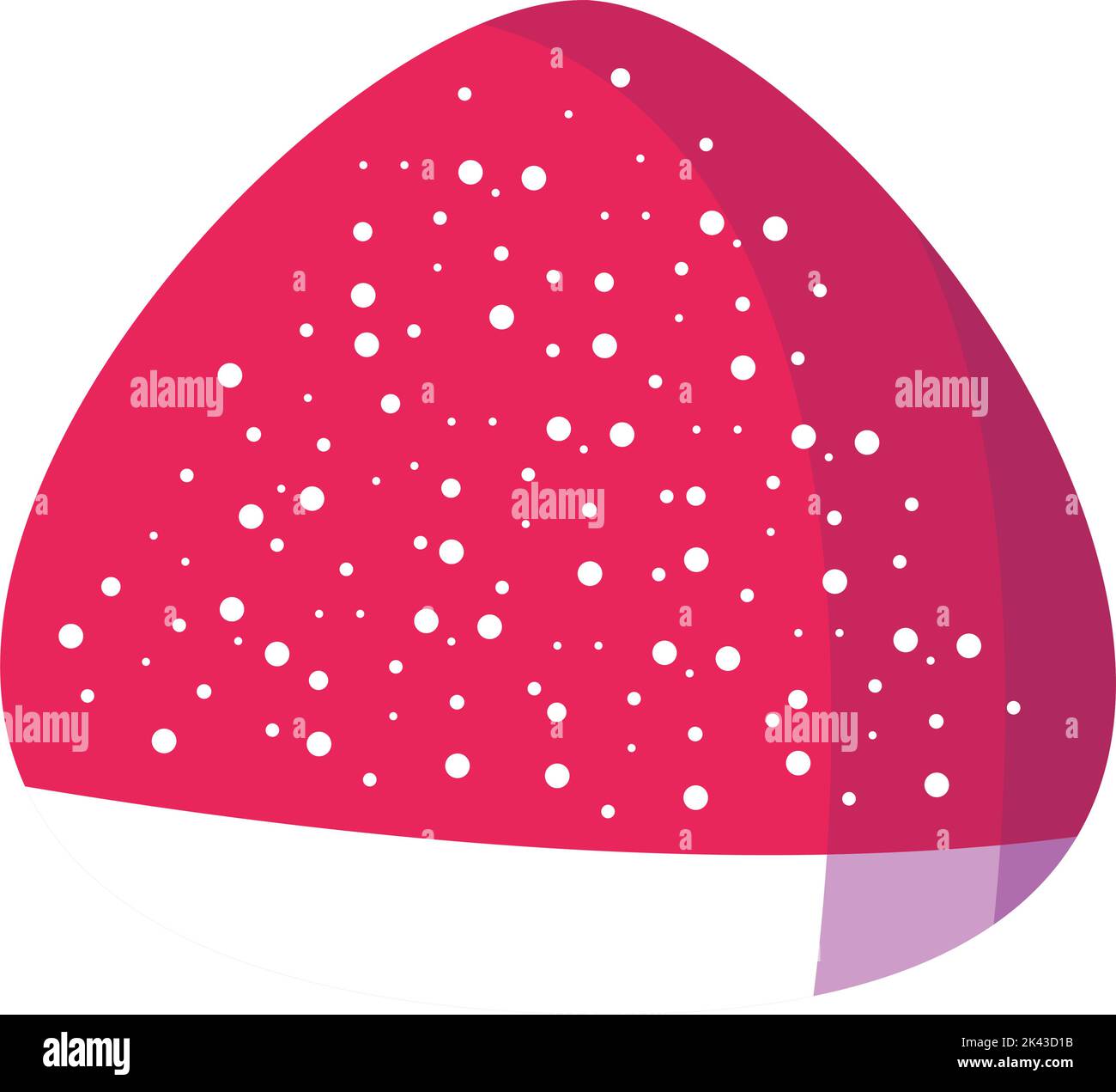 Isolated colored pink marshmallow candy icon Vector Stock Vector Image ...