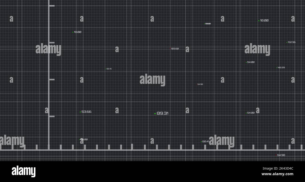 Image of data processing over black background Stock Photo - Alamy