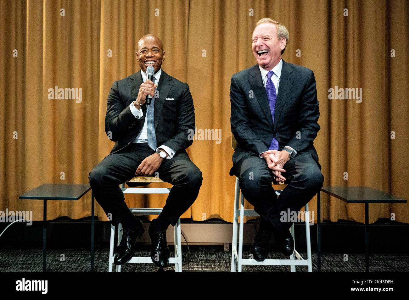 New York, United States. 29th Sep, 2022. New York City Mayor Eric Adams ...
