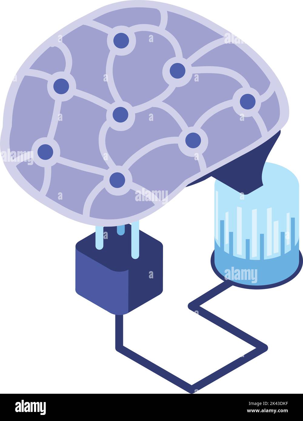 brain and technology Stock Vector Image & Art - Alamy