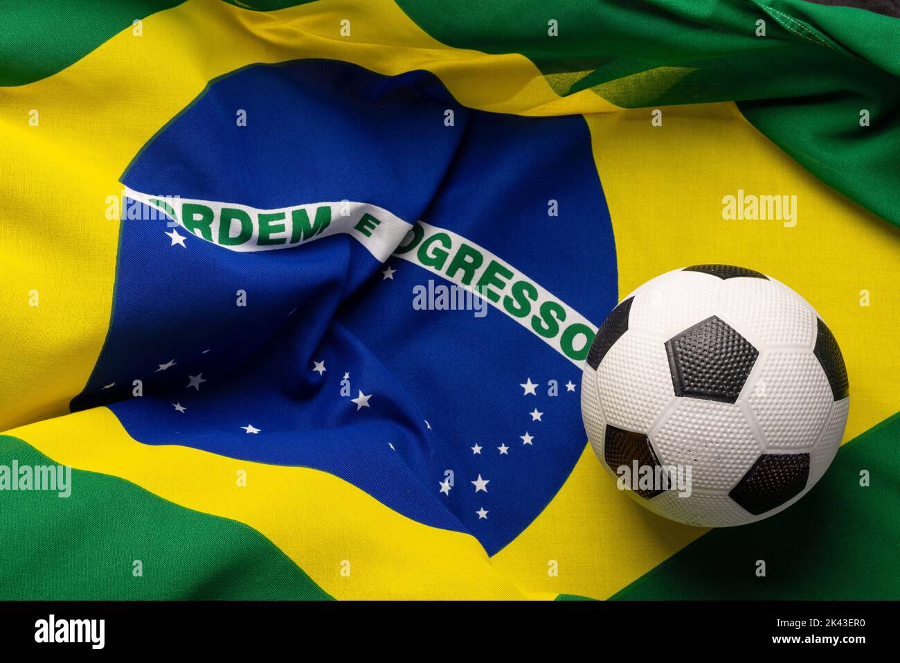 Football brazil flag hi-res stock photography and images - Alamy