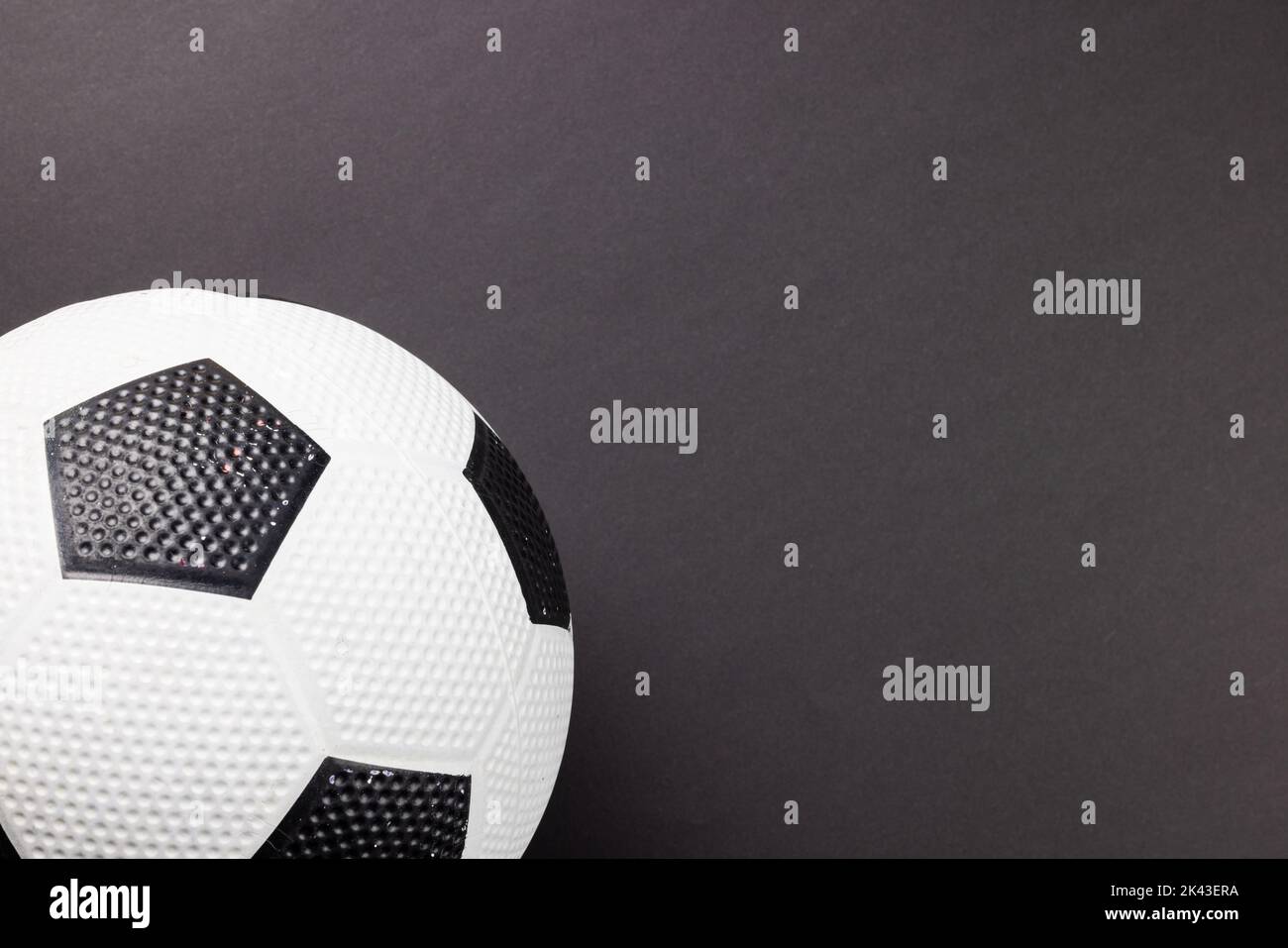 Football black background hi-res stock photography and images - Alamy