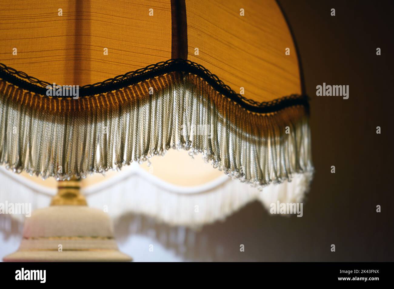 Vintage shade with fringe hi-res stock photography and images - Alamy