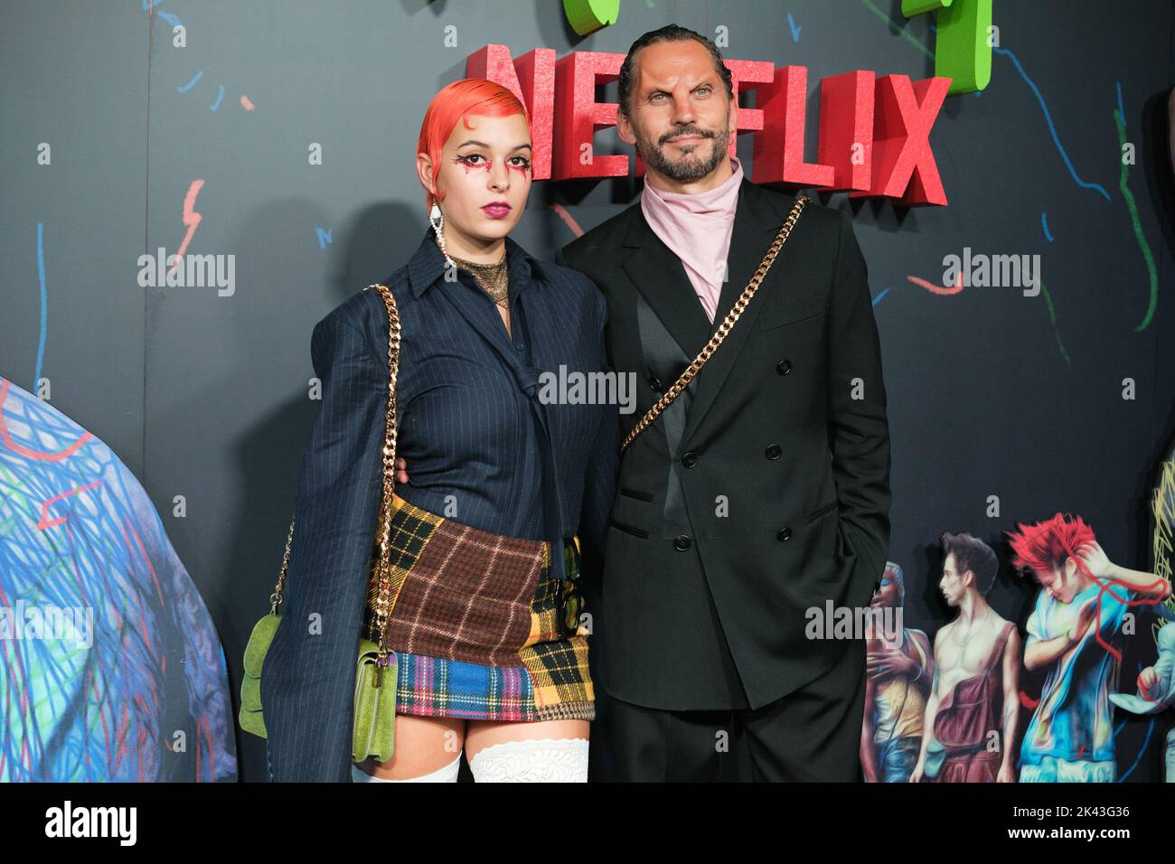 Dora Postigo and Paco Leon attend the premiere of the movie "RAINBOW ...