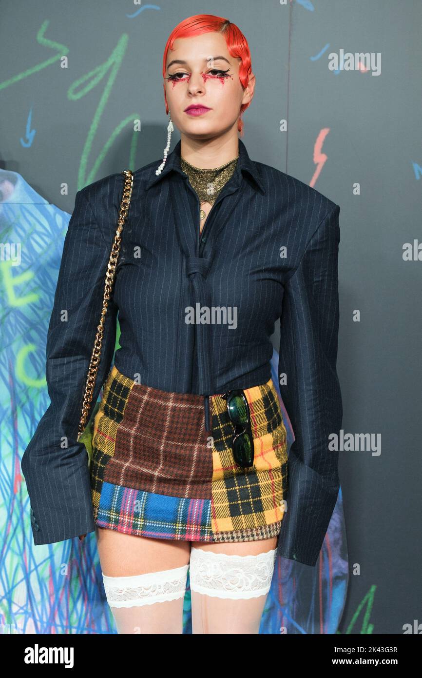 Dora Postigo attends the premiere of the movie "RAINBOW" at the ...