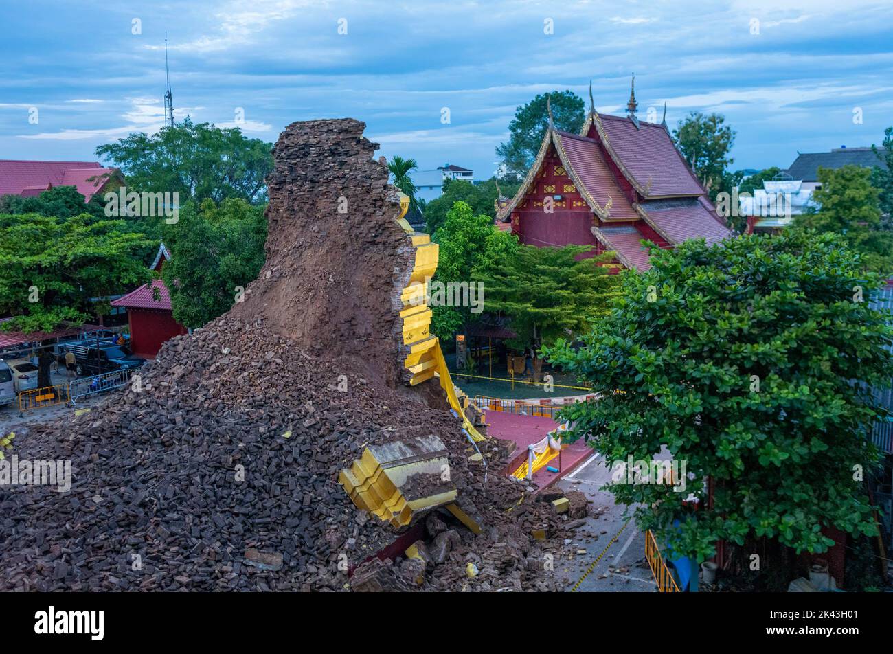 Part of Ancient Buddhist pagoda a 500-year-old Buddhist pagoda at Sri ...
