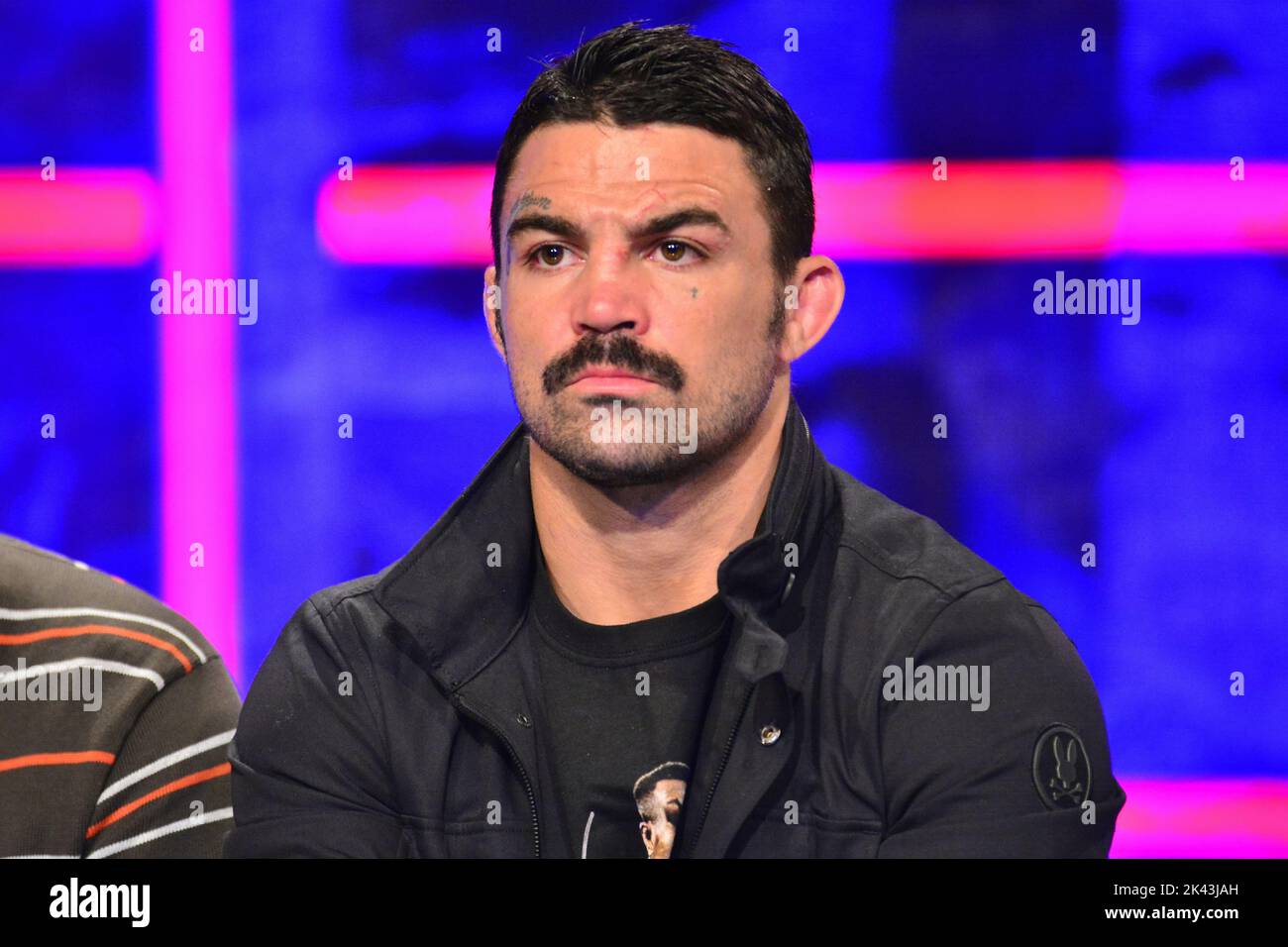 Press conference of the fight club of the REN-TV television company ...