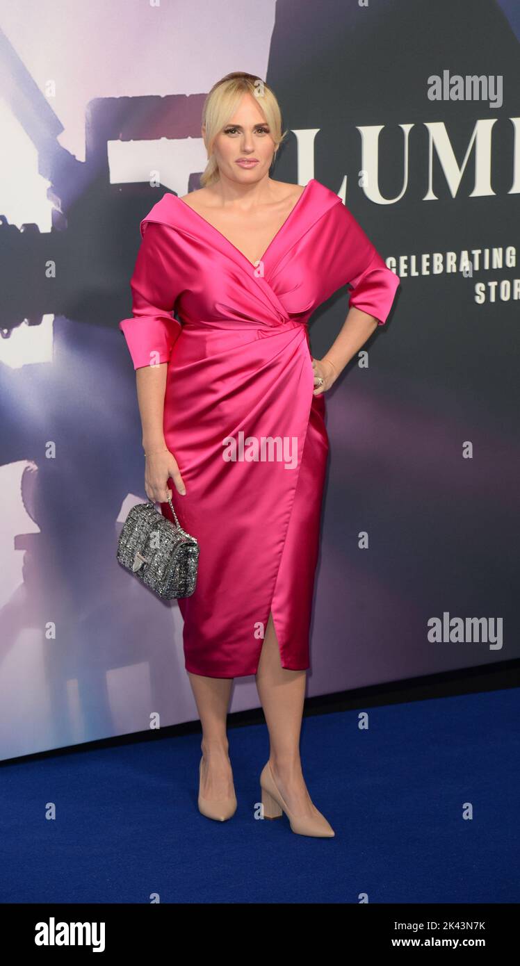 Photo Must Be Credited ©Alpha Press 078237 29/09/2022 Rebel Wilson BFI London Film Festival 2022 ...