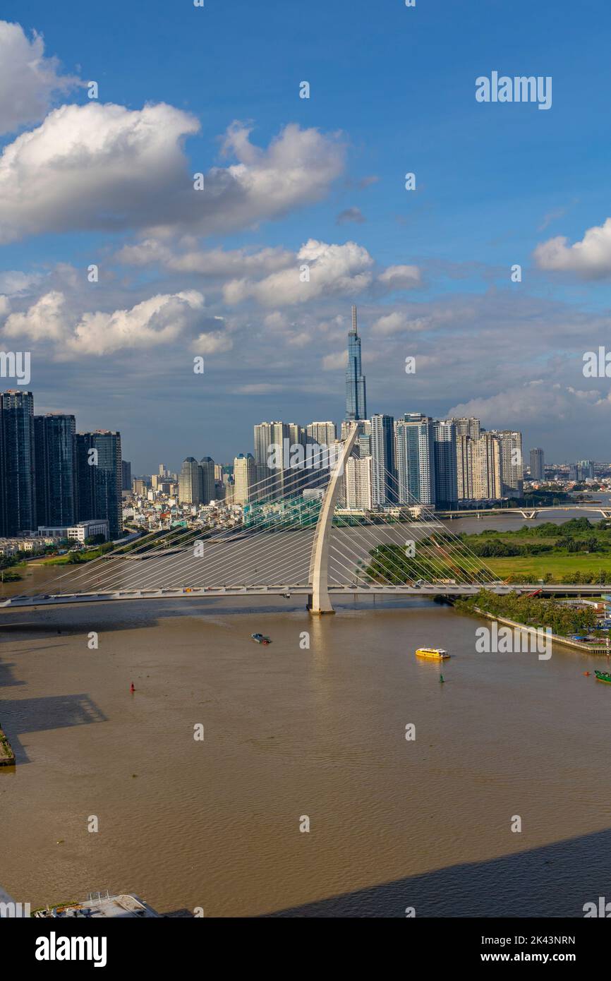 Thu thiem 2 bridge hi-res stock photography and images - Alamy