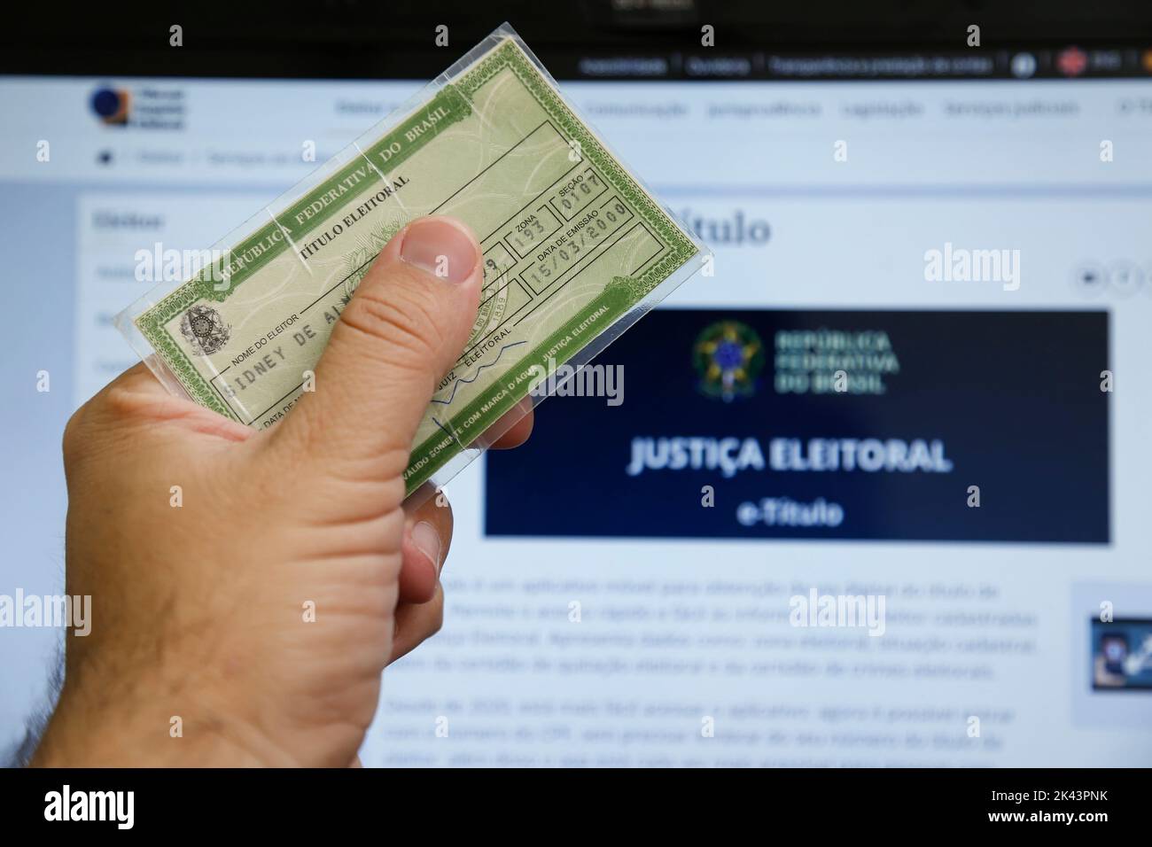 Electoral voting card hi-res stock photography and images - Alamy