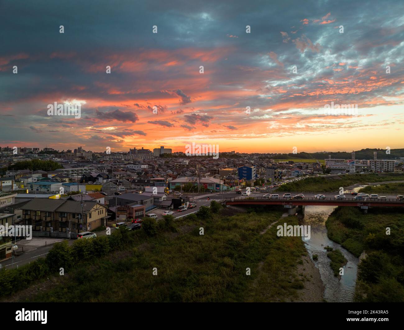 Small town street intersection day hi-res stock photography and images ...